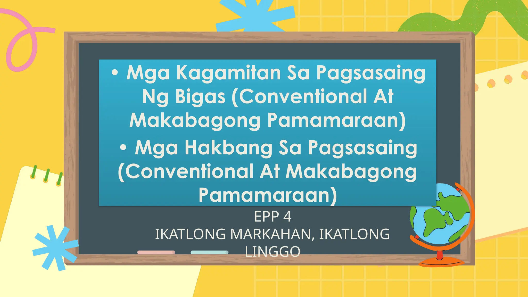 EPP-Q3W3-GOOD FOR NOTHING IN OUR LIFE VERSION | PPTX