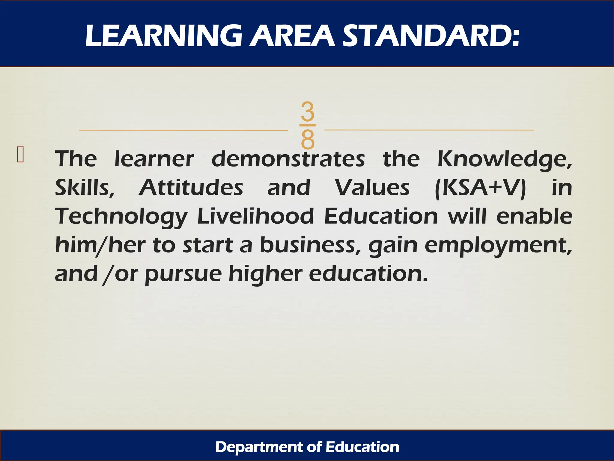 EPP-TLE Curriculum Framework for school use | PPTX