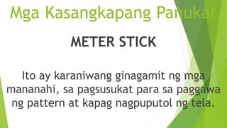 Pagsusukat at Ang Mga Kagamitan sa Pagsusukat | PPTX