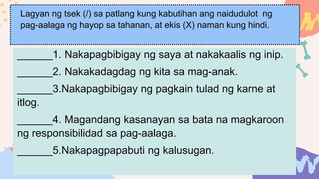 EPP 4-KABUTIHANG DULOT NG PAG-AALAGA NG HAYOP.pptx