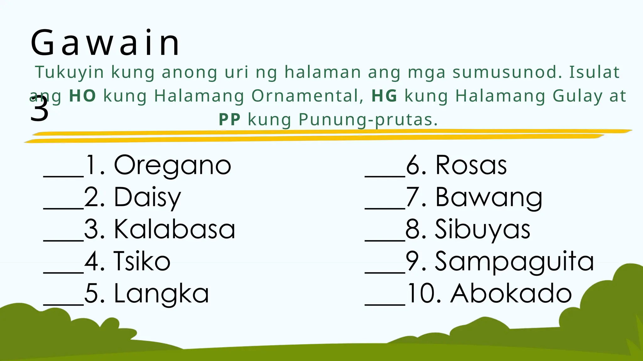 EPP4 AFA Q2 Aralin 6 Mga Halaman Na maaaring Itanim na makikita sa ...