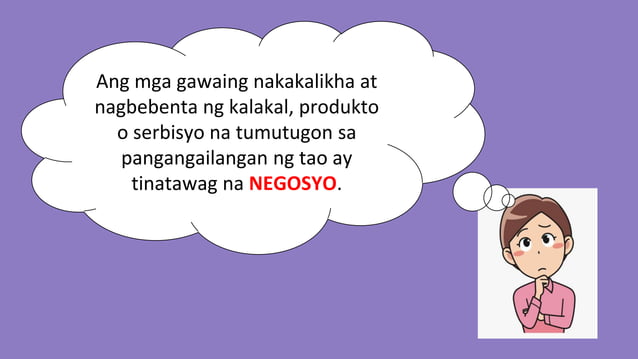 Natatalakay ang ibat ibang uri ng negosyo | PPTX Natatalakay ang ibat ibang uri ng negosyo | PPTX