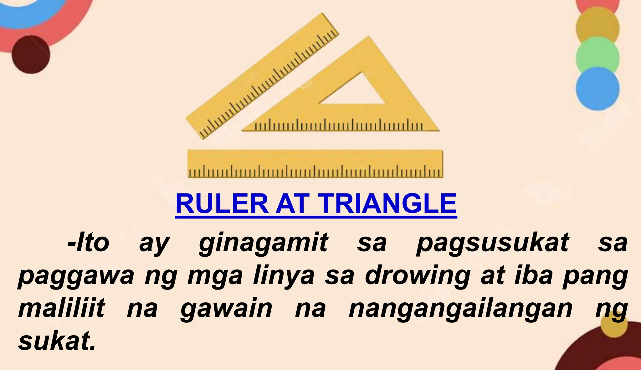 EPP 4 INDUSTRIAL ARTS-ARALIN 1_MGA KAGAMITAN SA PAGSUSUKAT.pptx