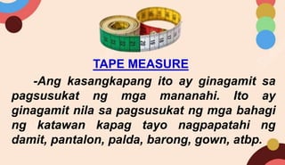 EPP 4 INDUSTRIAL ARTS-ARALIN 1_MGA KAGAMITAN SA PAGSUSUKAT.pptx