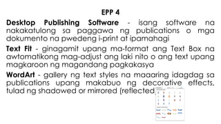 EPP 4 power point, publisher, excel.pptx