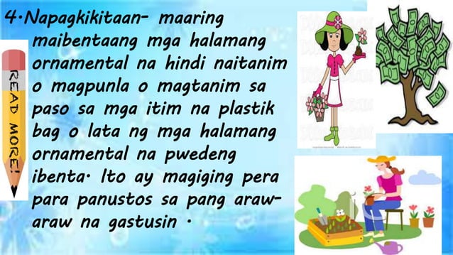 EPP 4 PPT Q3 - Agri Aralin 1 - Pakinabang sa Pagtatanim ng Halamang Ornamental para sa Pamilya ...