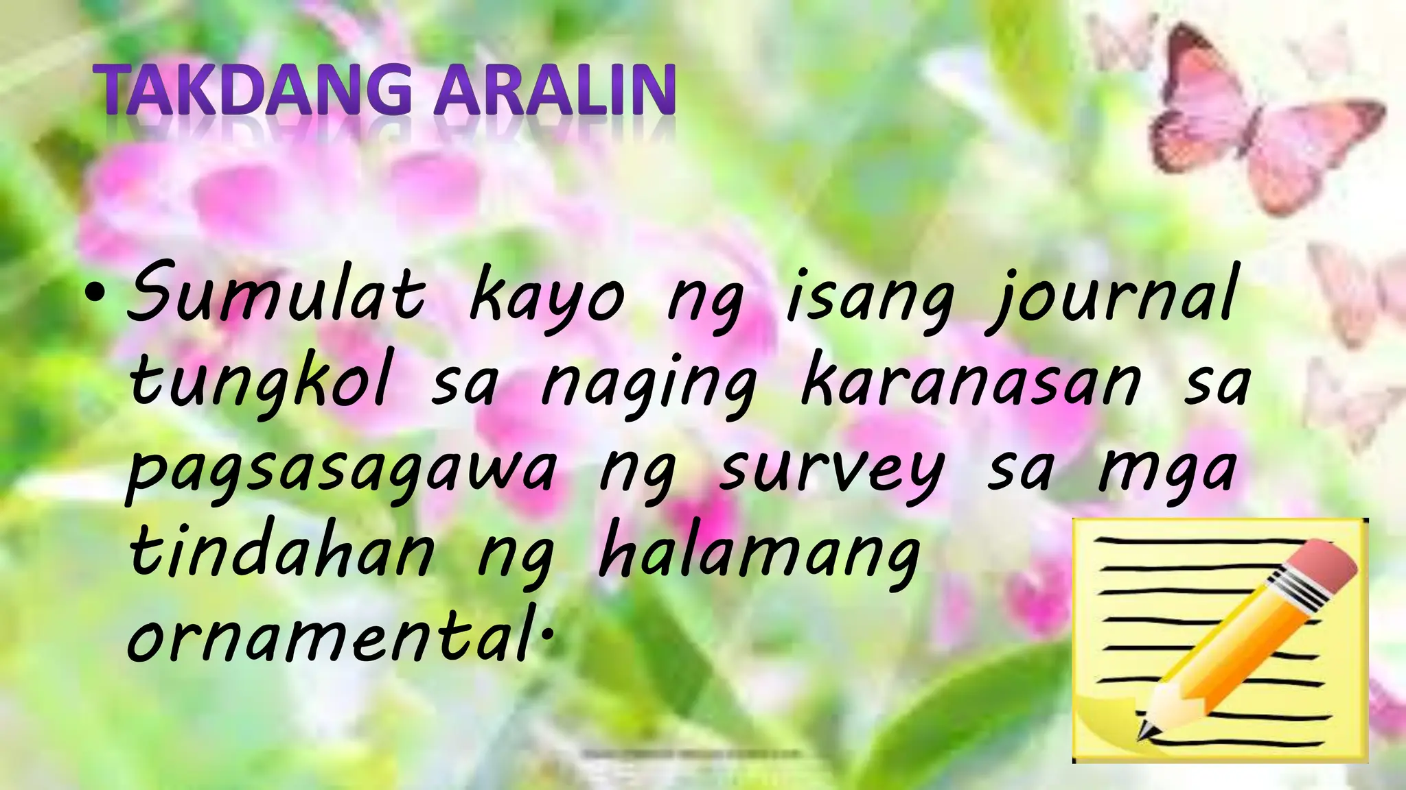 EPP 4 PPT Q3 - Agri Aralin 3 - Pagtukoy Ng Mga Halamang Ornamental Ayon ...