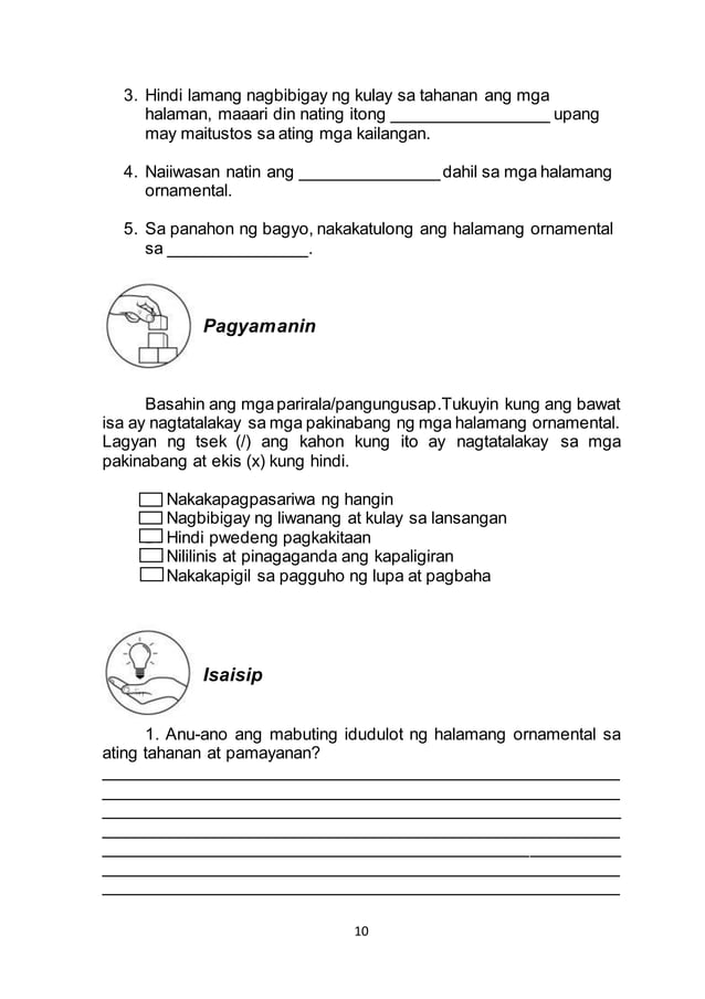 EPP4_Q1_Mod1_Mga Kasanayan at Kaalaman sa Pagtatanim ng Halamang Ornamental _Version 3.docx