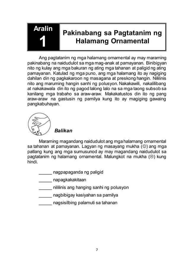 EPP4_Q1_Mod1_Mga Kasanayan at Kaalaman sa Pagtatanim ng Halamang Ornamental _Version 3.docx