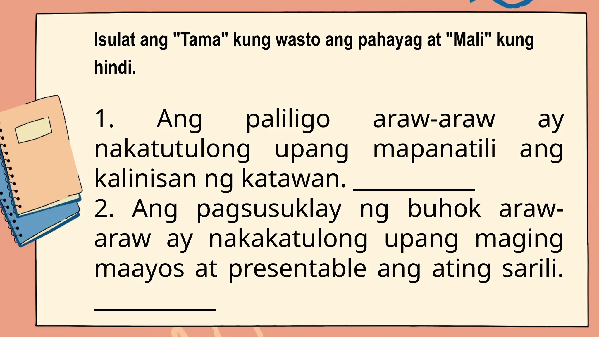 EPP 4_Q3_Week 2 (1).pptx 1. Naisasagawa ang mga paraan sa pag-aayos at ...