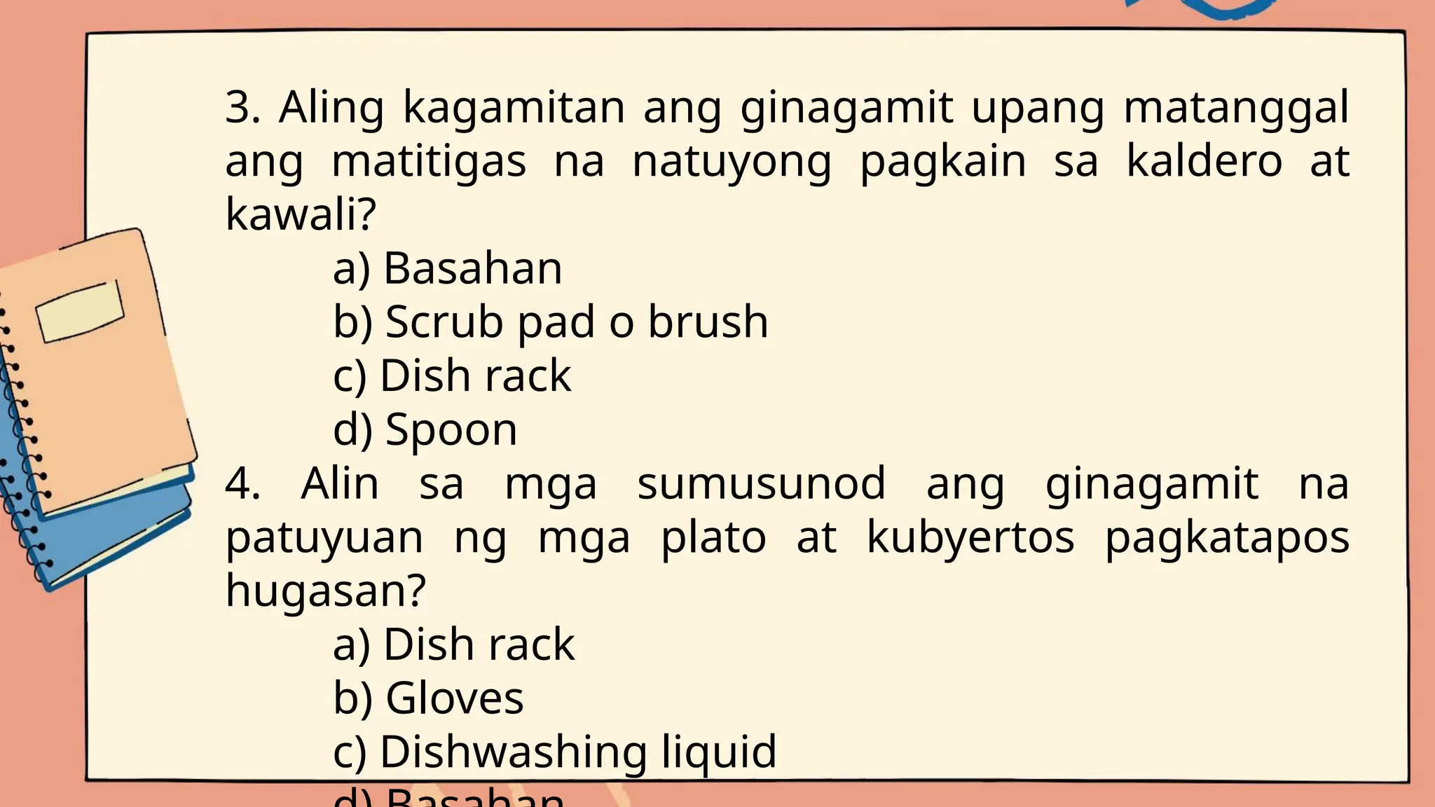 EPP 4_Q3_Week 4.pptx 1. Natutukoy ang mga kagamitan at consumables sa ...