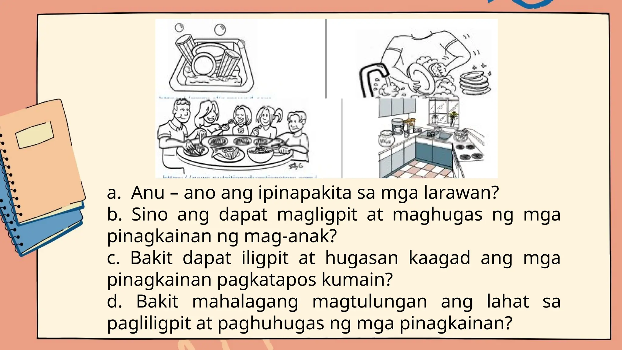 EPP 4_Q3_Week 4.pptx 1. Natutukoy ang mga kagamitan at consumables sa paghuhugas ng pinaglutuan ...