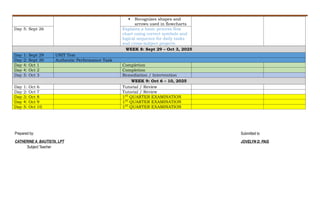 EPP 4_Scope and Sequence and Alignment .docx