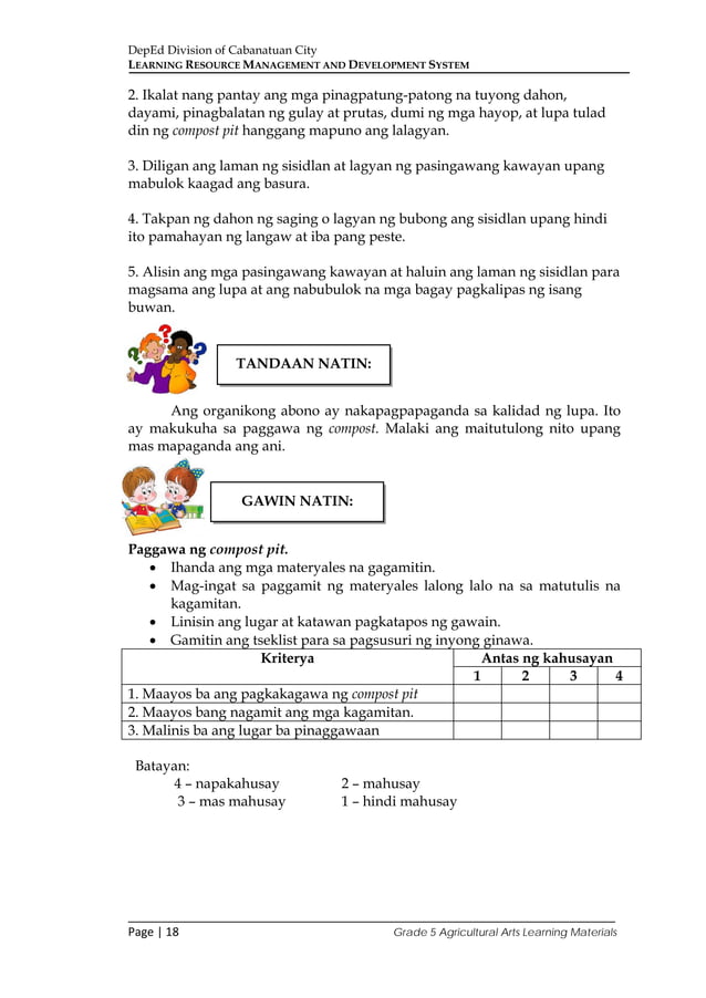 Agriculture EPP5 | PDF