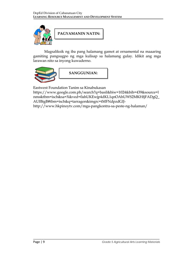 Agriculture EPP5 | PDF