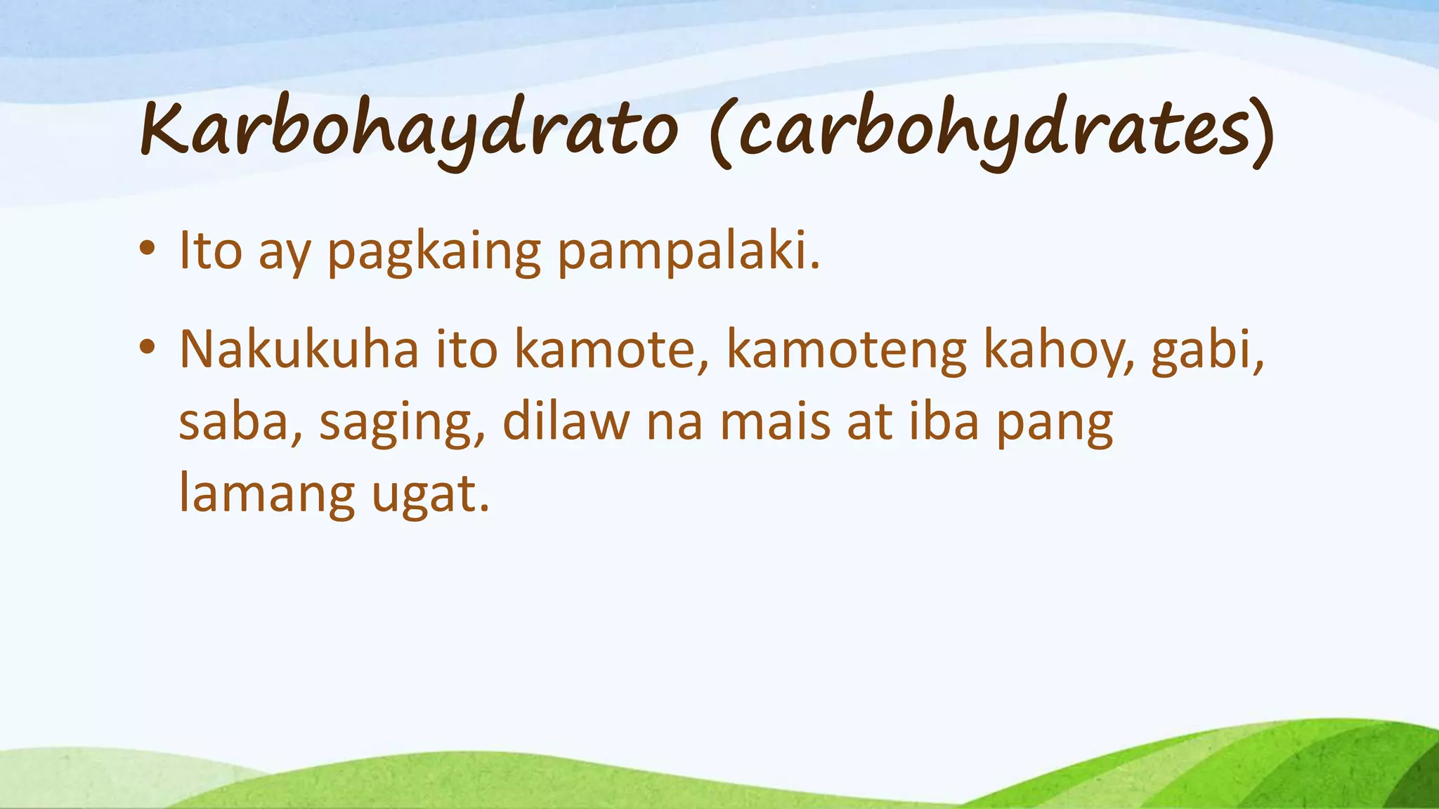 EPP 5 AGRI - Sustansiyang Nakukuha sa mga Halamang Gulay | PPT