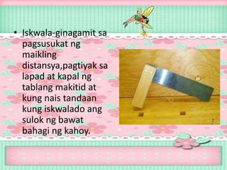 EPP 5 PPT Q3 W2 - Mga Uri At Gamit Ng Mga Kasangkapan Sa Paggawa.pptx