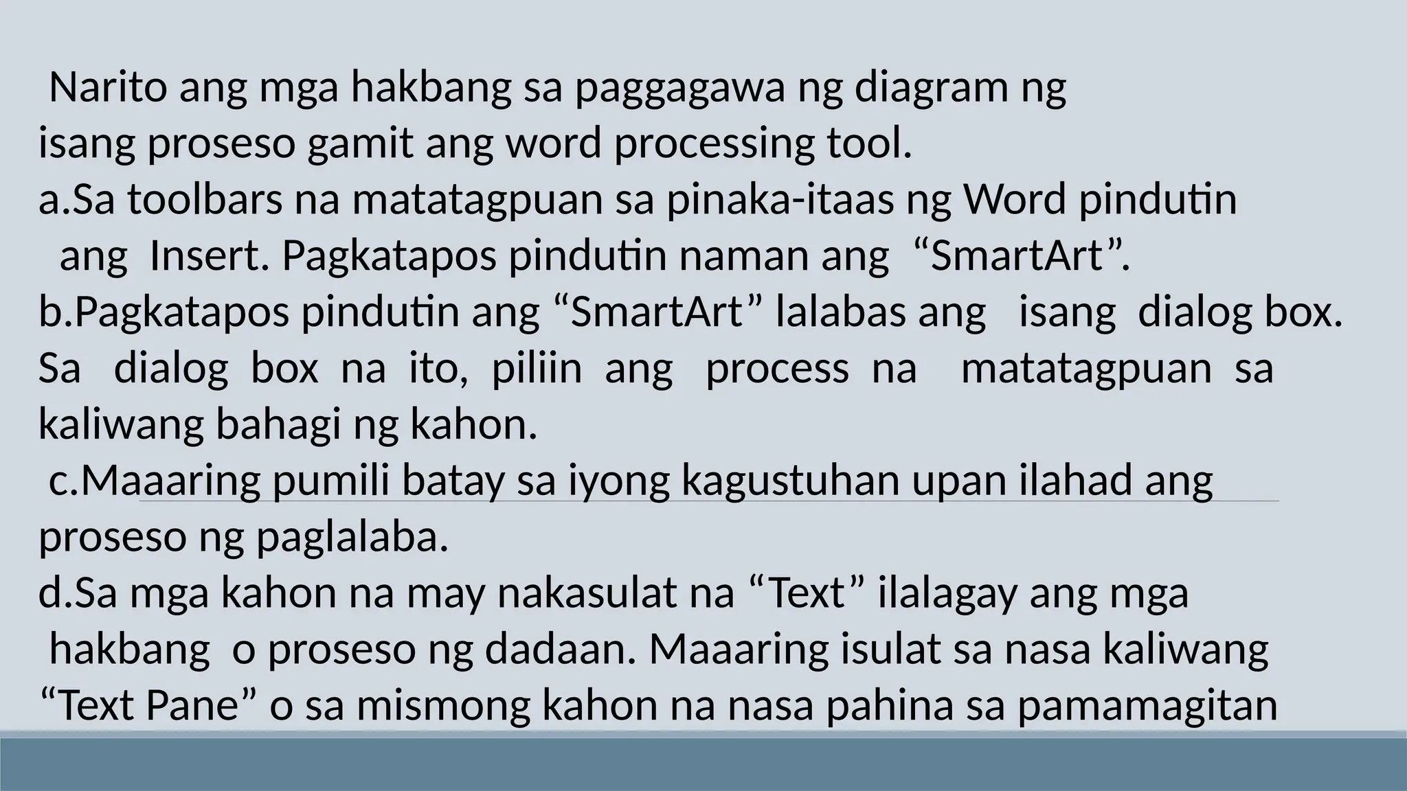 EPP 5 PPT Q4 W6 - Gamit Ng Diagram At Word Processing Tool.pptx