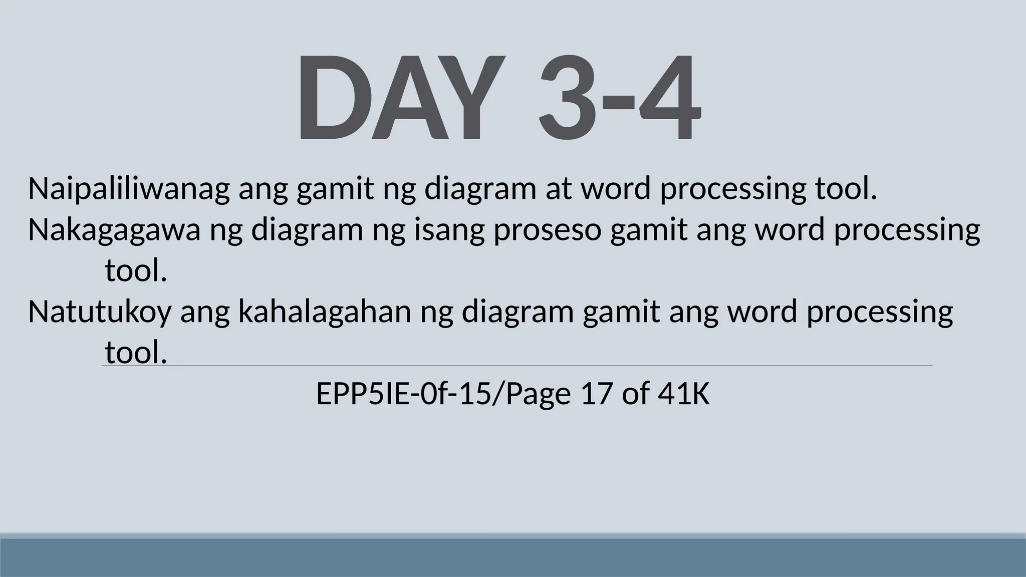 EPP 5 PPT Q4 W6 - Gamit Ng Diagram At Word Processing Tool.pptx