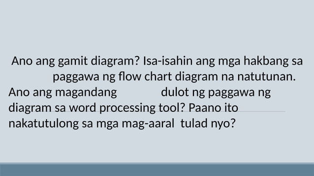 EPP 5 PPT Q4 W6 - Gamit Ng Diagram At Word Processing Tool.pptx