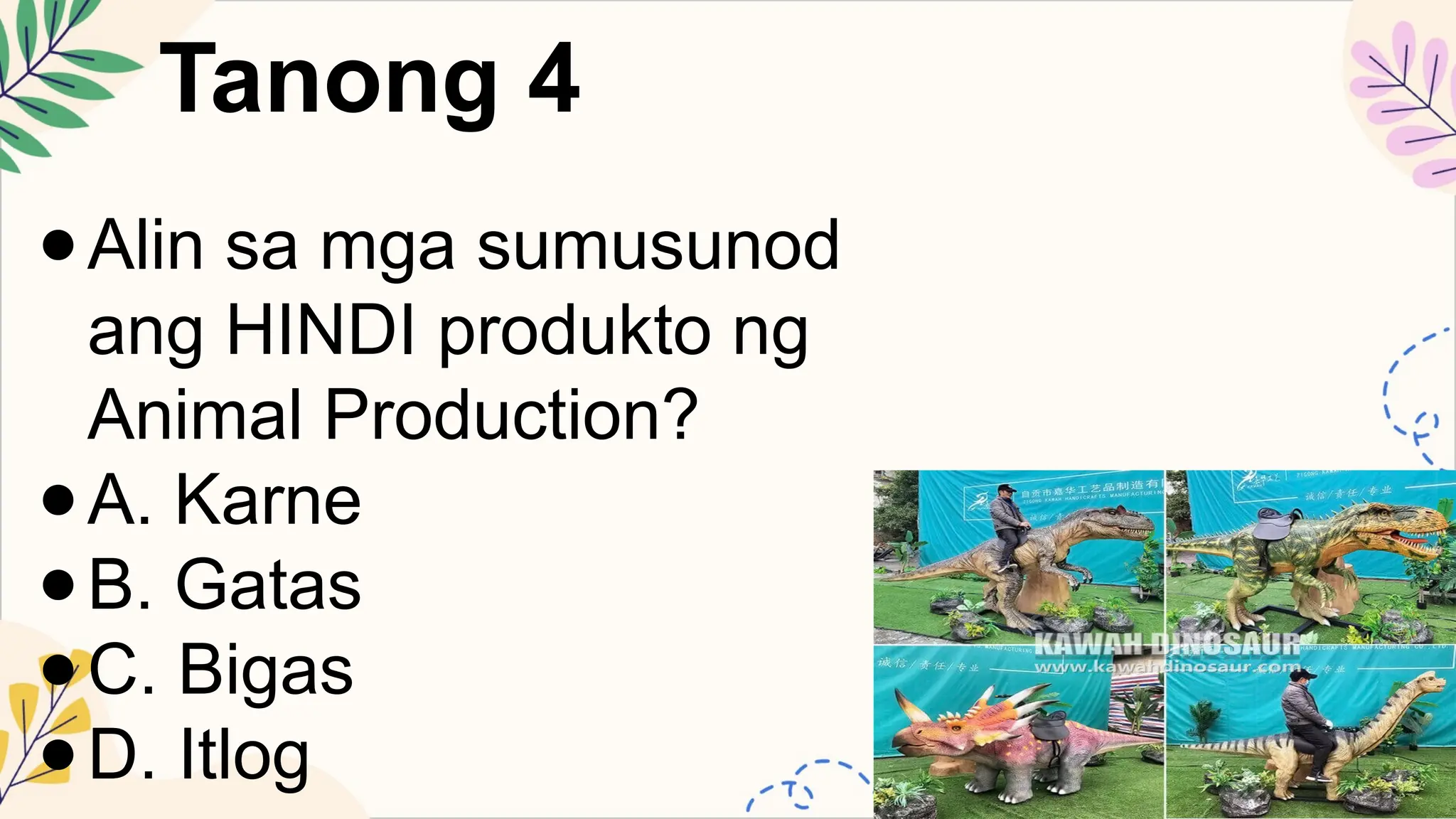 EPP5 Q2 1 natatalakay ang kahulugan ng animal production at mga sangay nito.pptx