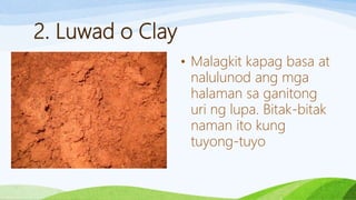 EPP 5 AGRI - Paghahanda sa Lupang Pagtataniman | PPTX