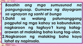 EDUKASYONGP ANTAHANAN AT PANGKABUHAYAN GRADE 5 QUARTER 4 WEEK 2 DAY 1 ...