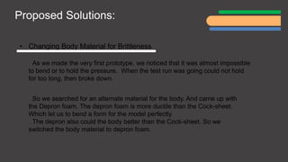 Outlining RC Aircraft project specification and proposed solution[demo ...