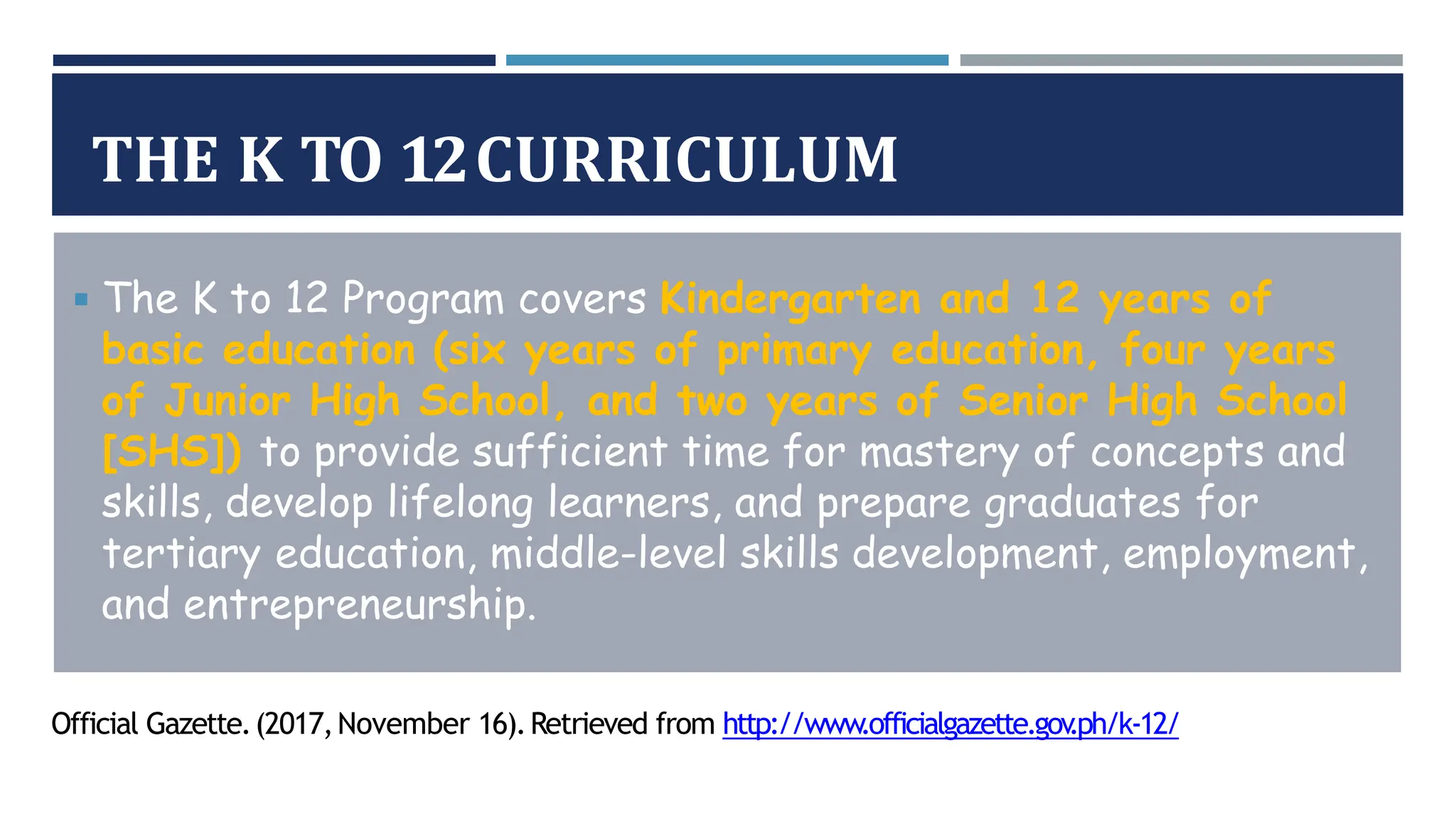 EPP and TLE Curriculum Framework Under K to 12 | PPTX | Primary ...