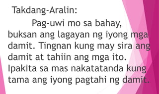 Epp he aralin 6 | PPTX