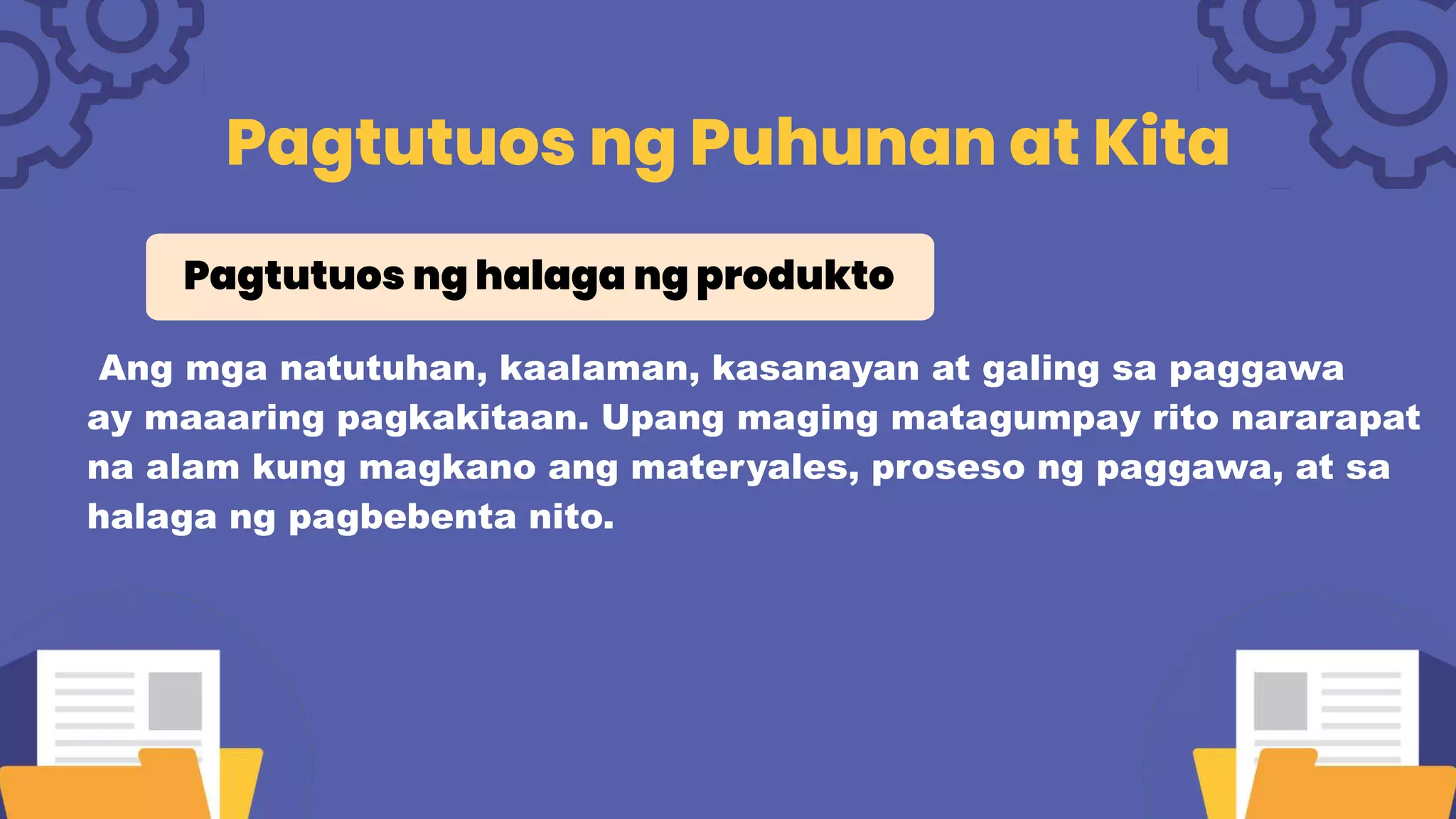 EPP IA-week 5-Day 3-Pagtutuos ng Puhunan at Kita-mg23.pptx