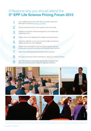 5th EPP Life Sciences Pricing Forum | PDF