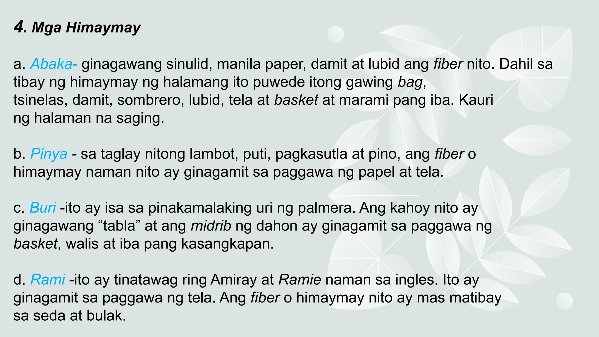 epp ppt 4th quarter week 1 POWERPOINT presentation | PPTX