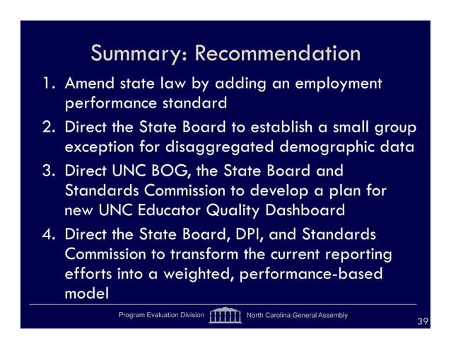 Educator Preparation Program Presentation | PPT