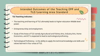 EPP report friday.pptx Technical livelihood Education | PPTX