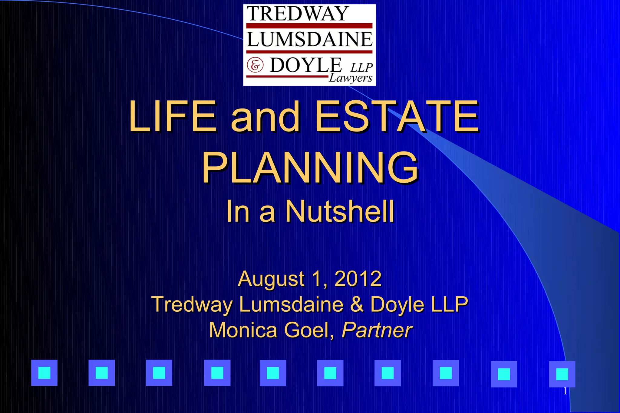 Basics of Estate Planning | PPT