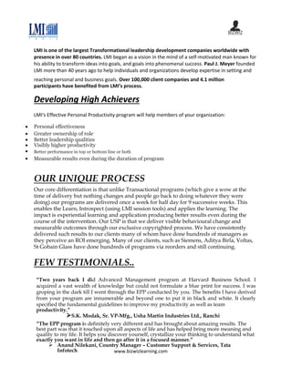 Effective Personal Productivity Schedule Starting from 27th August | PDF