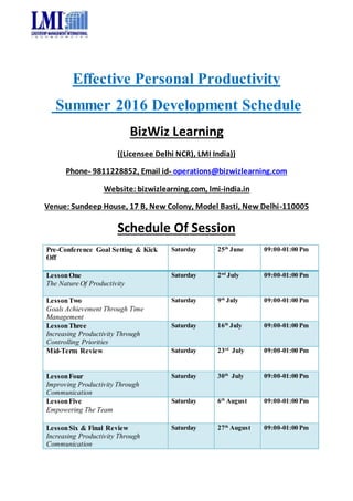 Epp schedule draft2 (1) | DOCX | Educational Assessment | Education