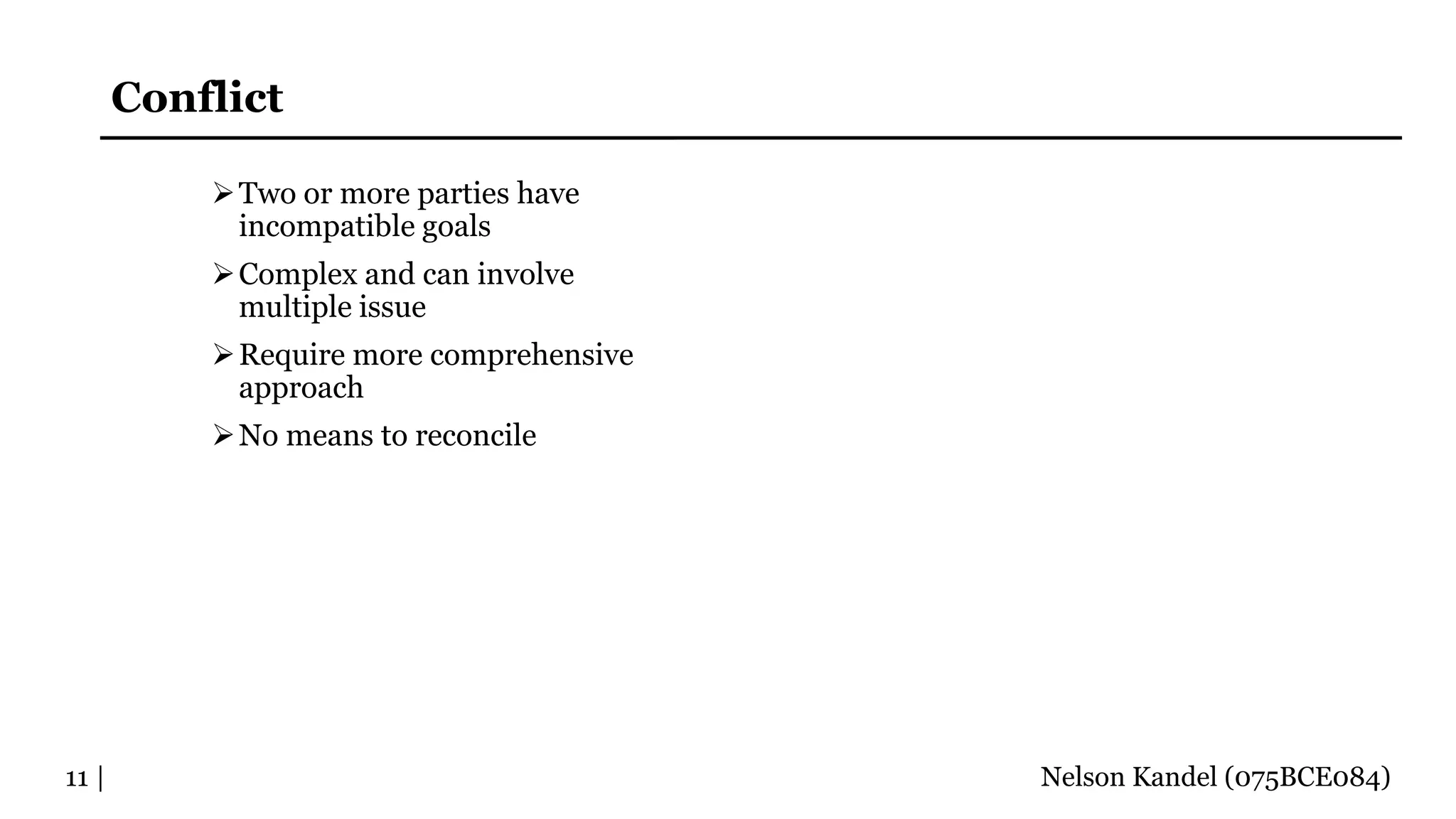 Conflict and Dispute | PDF