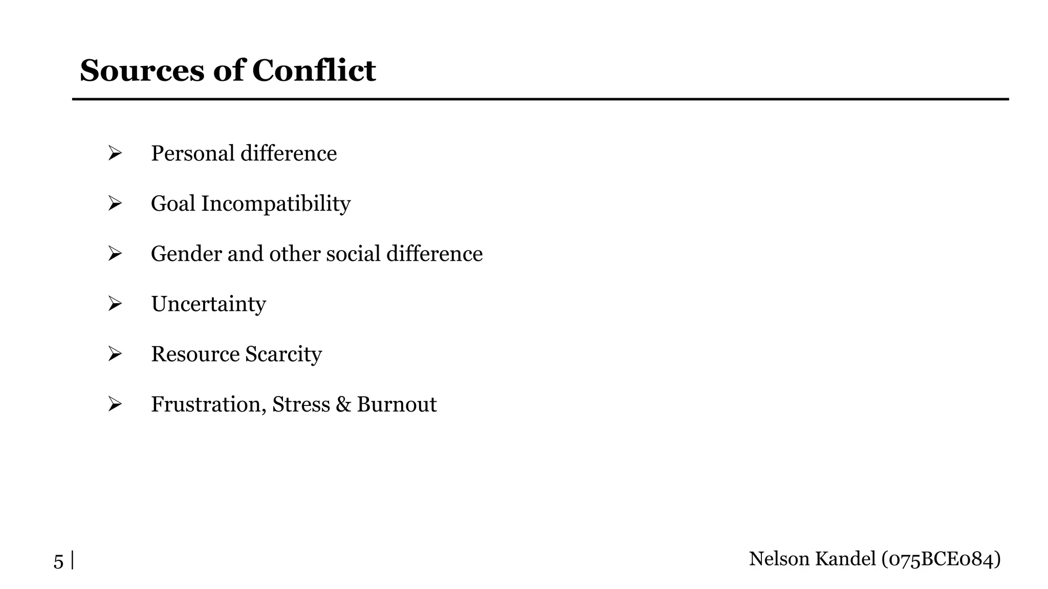 Conflict and Dispute | PDF
