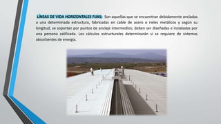 Elementos de protección personal - trabajo seguro en alturas | PPTX