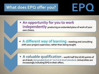 Epq for gc virtual tour | PPTX