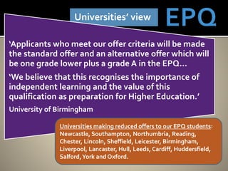 Epq for gc virtual tour | PPTX