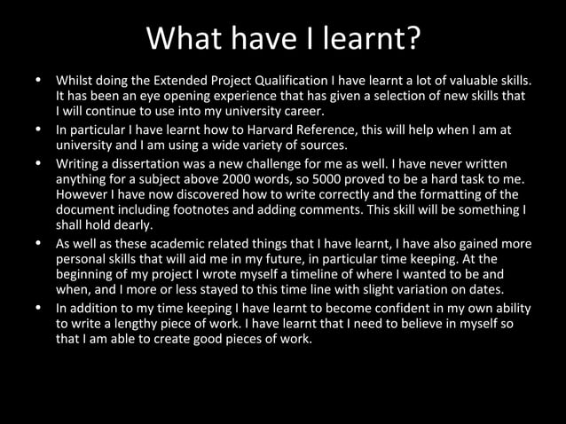 Epq presentation | PPT