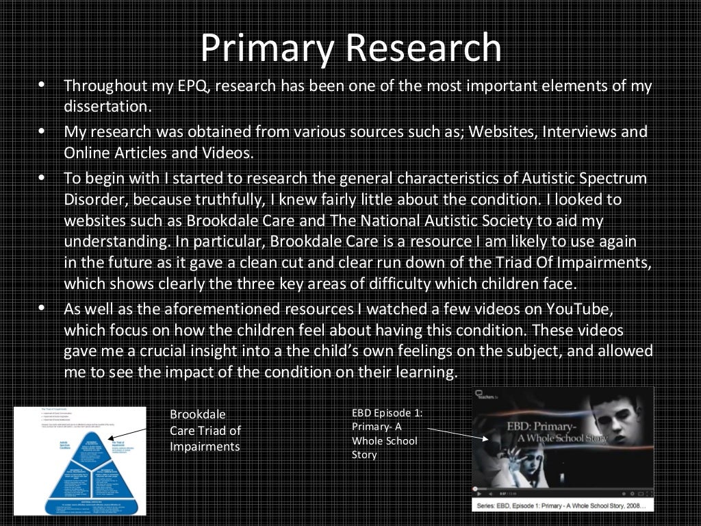Epq Presentation