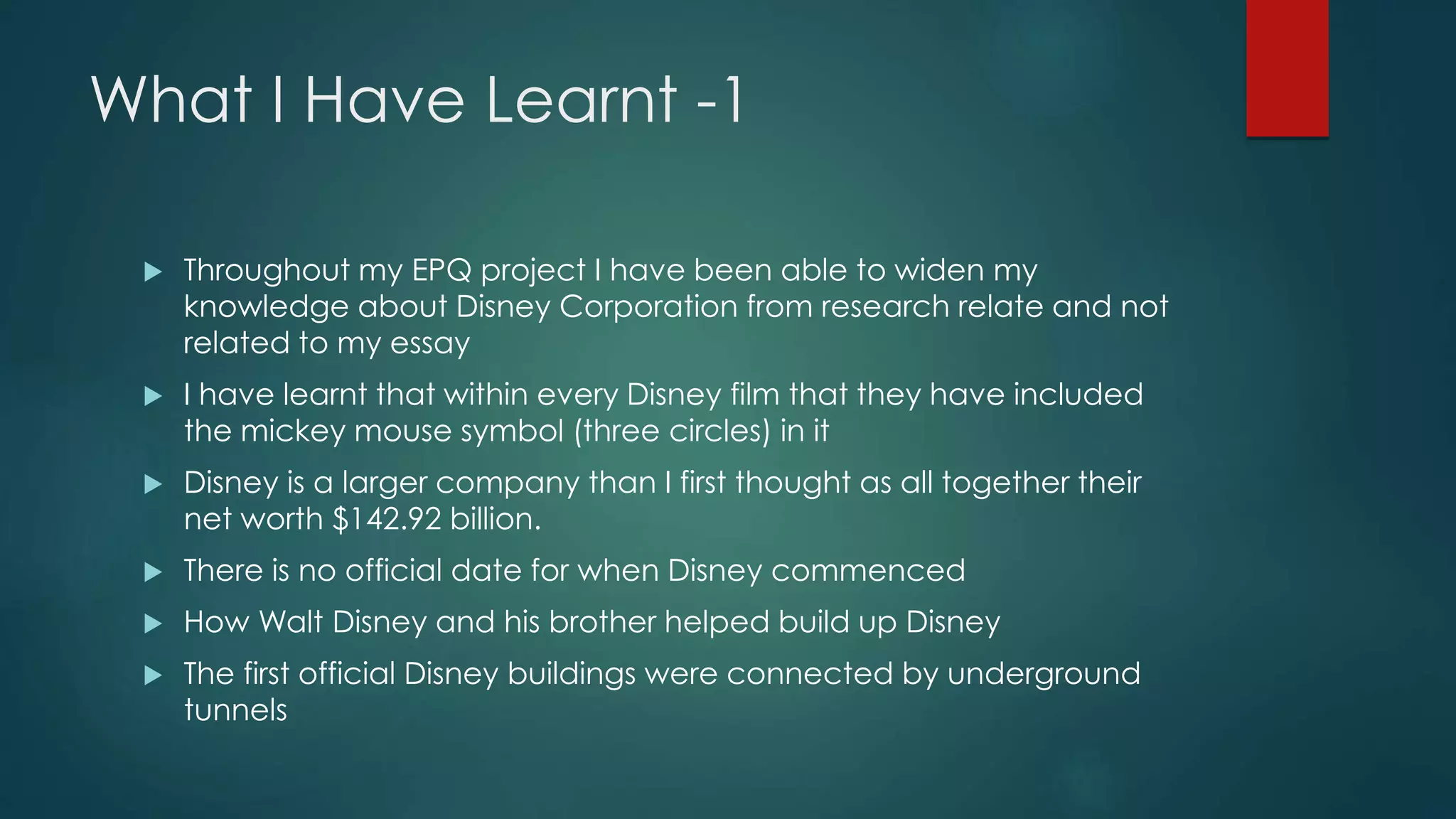 Epq project presentation | PPTX