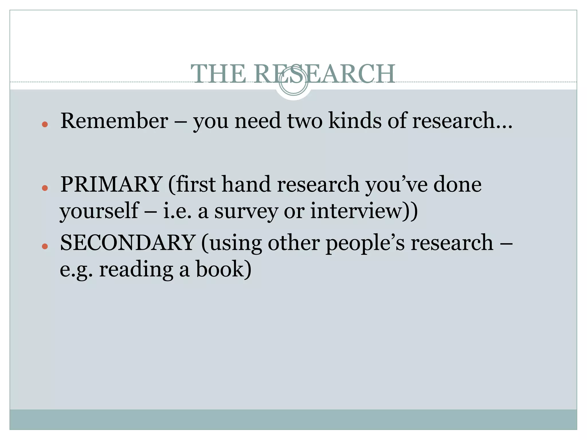 Epq report guide | PDF