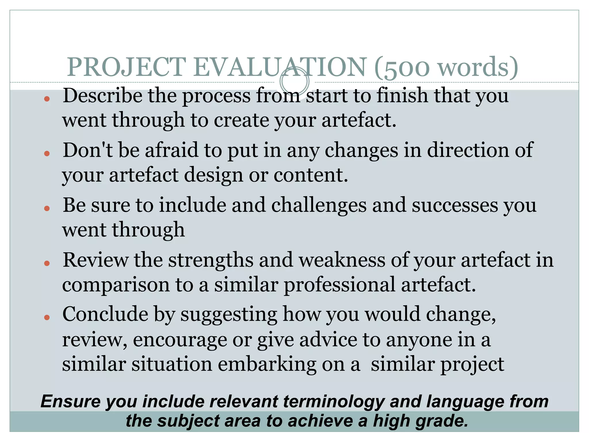 Epq report guide | PDF