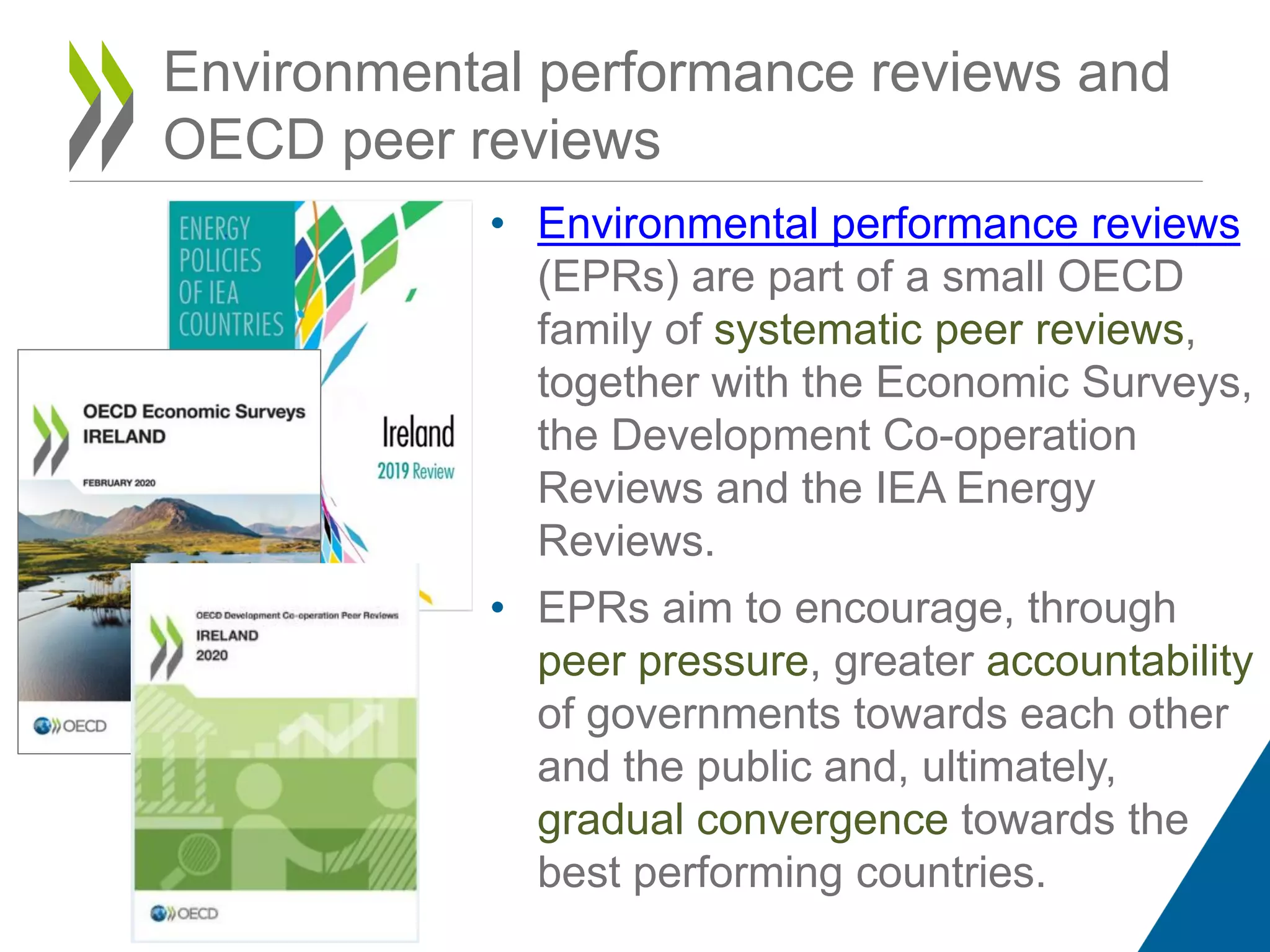 Environmental Performance Review of Ireland 2020-21 - Presentation | PDF