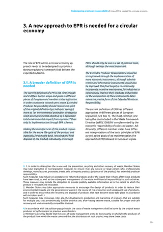 Redesigning Producer Responsibility: A new EPR is needed for a circular ...